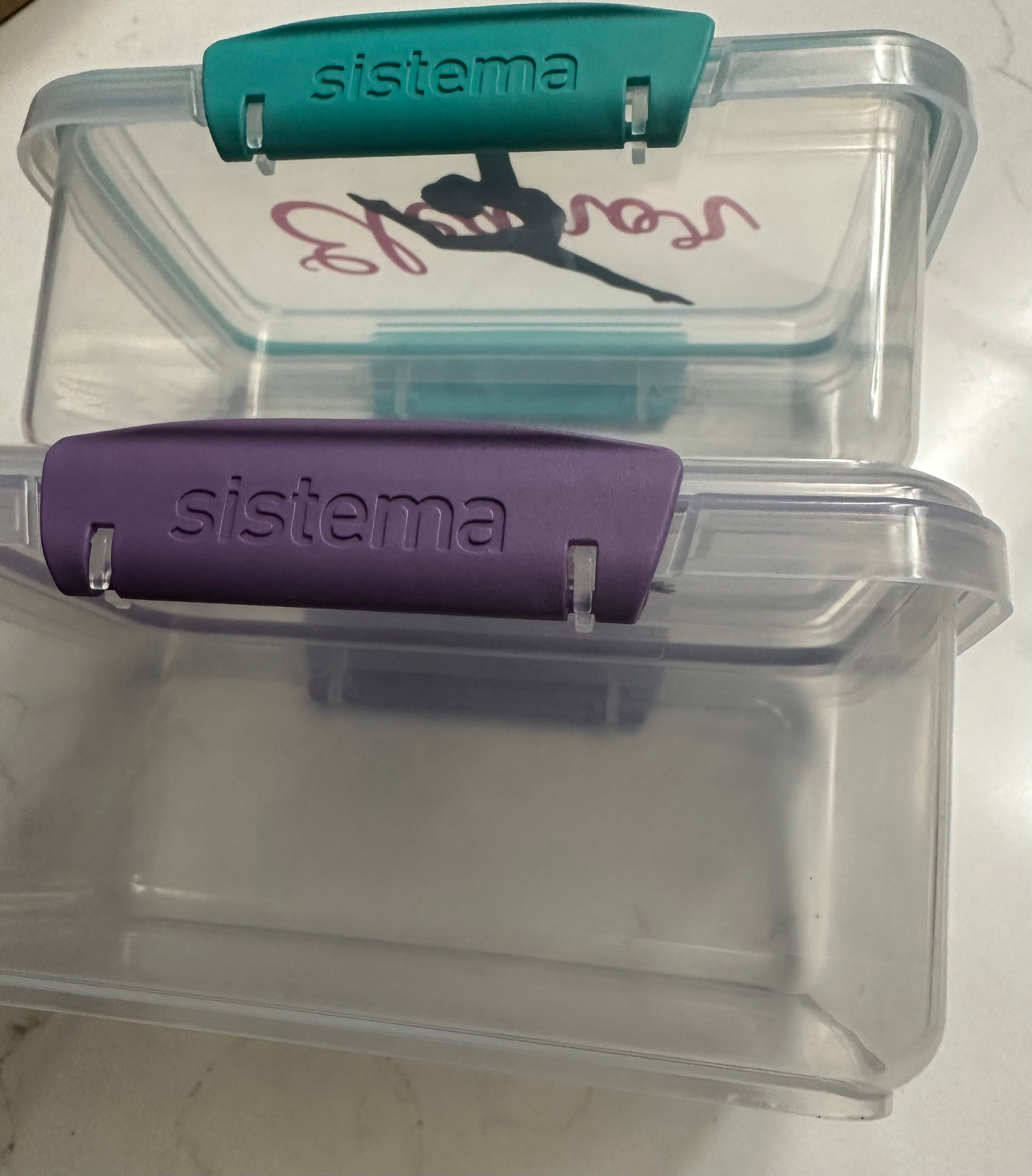 Personalized Chalk Box Gymnastics 33.8oz / 1 Liter 6.9 X 4.6 X 3.2 ...