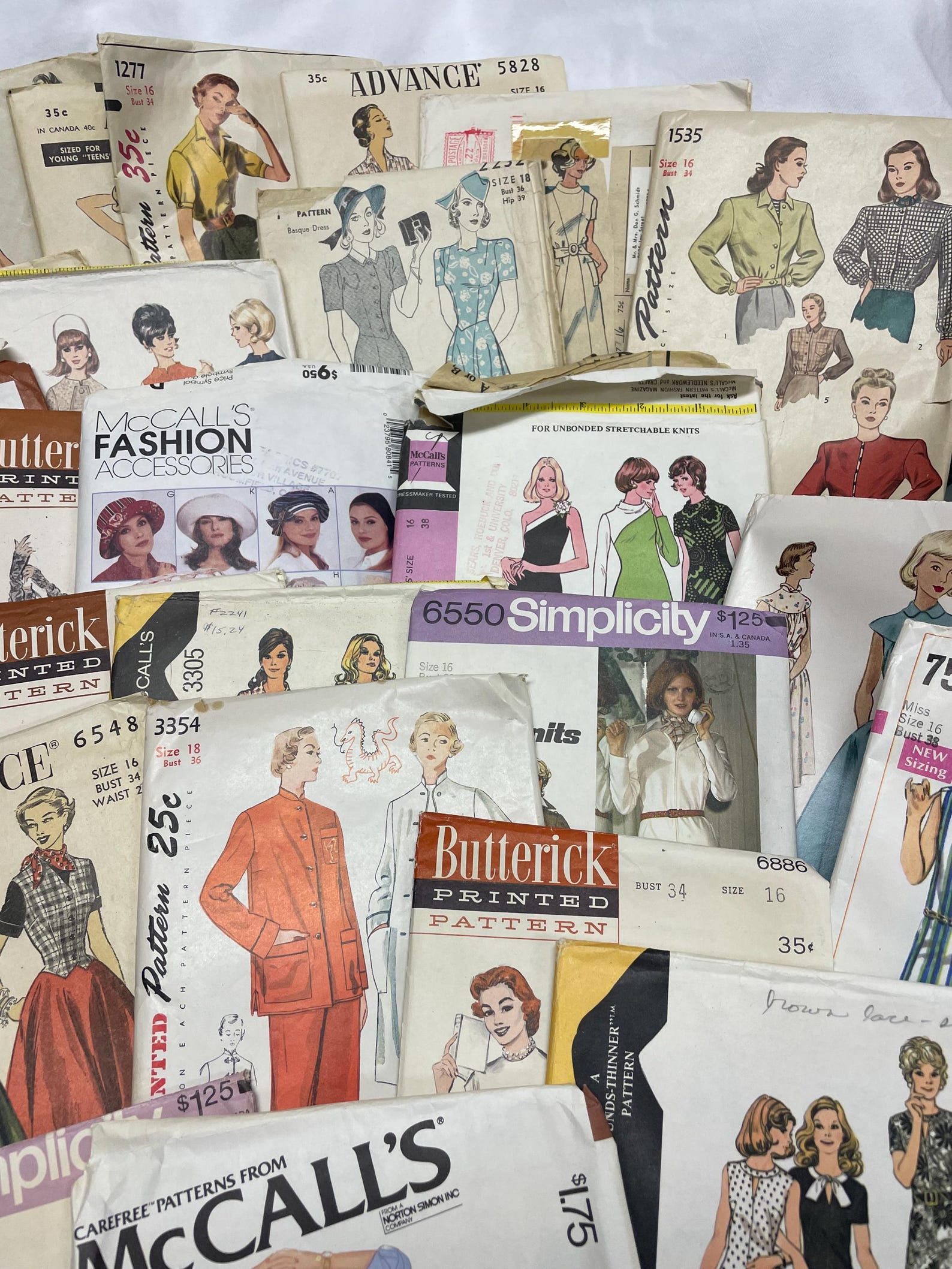 41 Vintage Sewing Patterns - Etsy