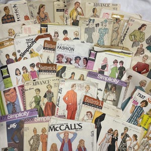 41 Vintage Sewing Patterns - Etsy