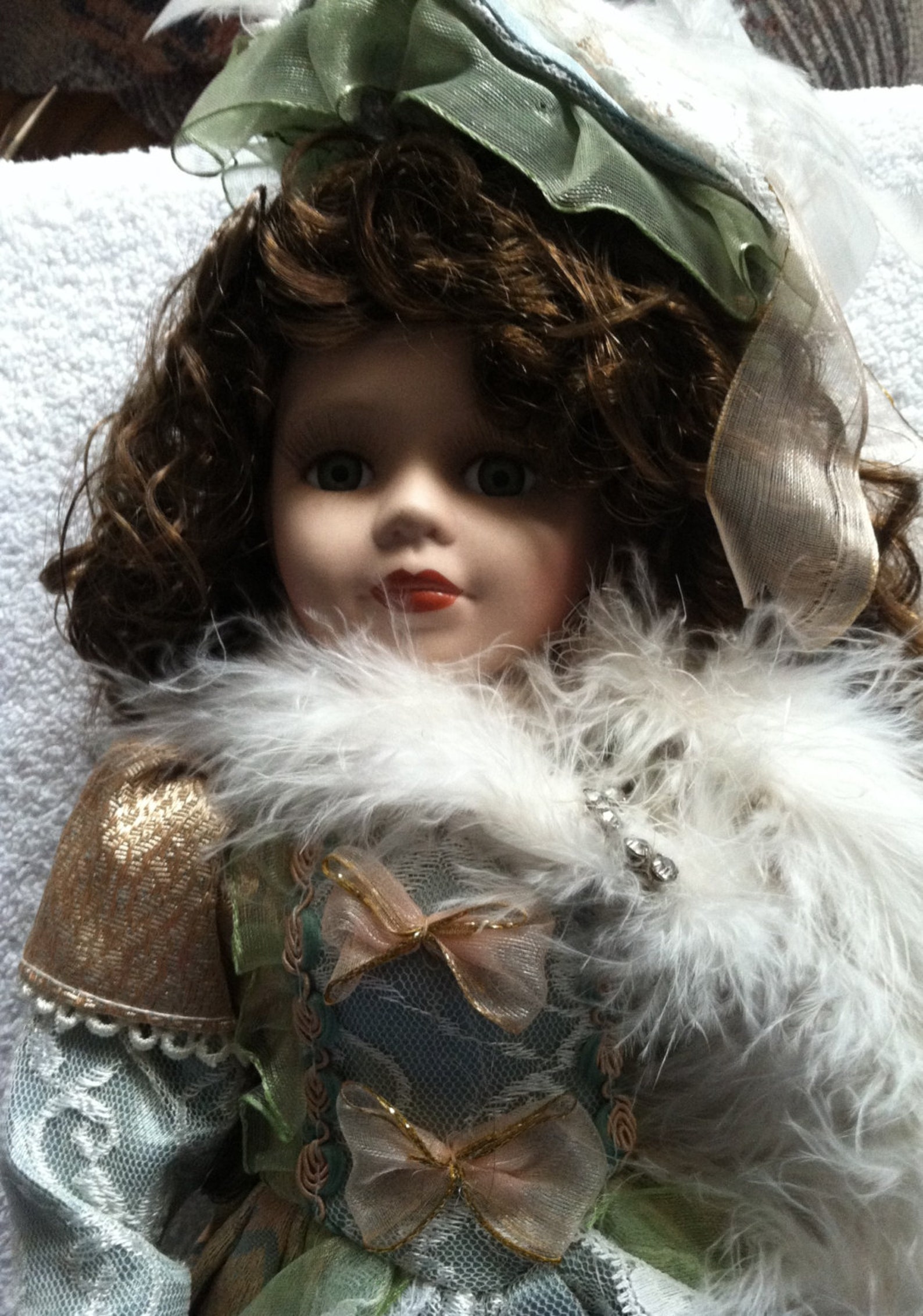 17 Inch Porcelain Doll Etsy