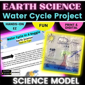 Water Cycle 3d Model - Etsy