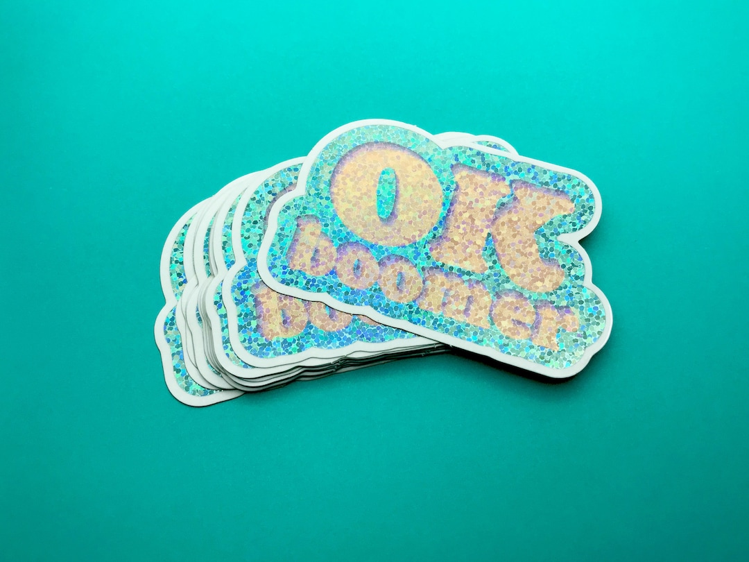 OK Boomer Sticker - Glitter Sticker - Gen Z and Millennials Against the ...