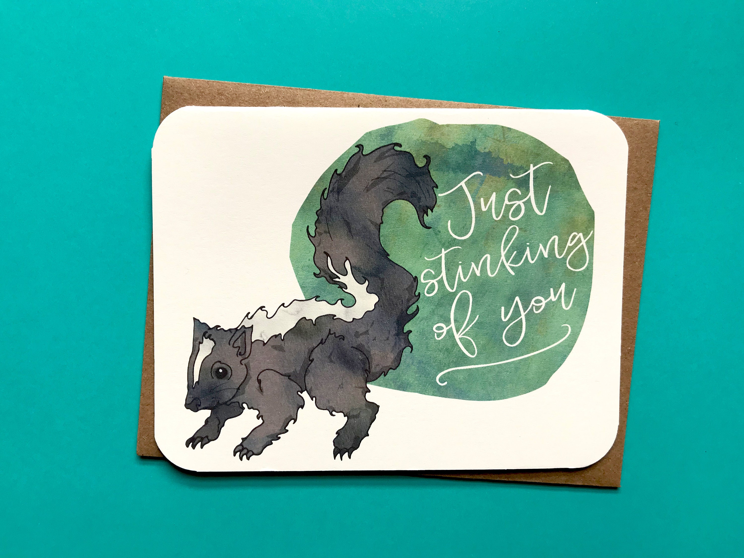 Just Stinking of You Card | Thinking of You Card | Miss You Card - Etsy