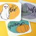 HELLO PUNKIN Cute Halloween Card, Funny Halloween Greeting Card ...