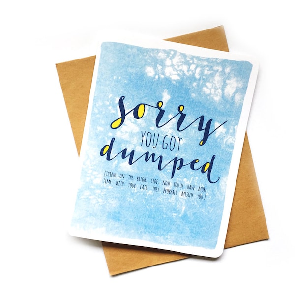 Funny Cat Goodbye Card - Etsy