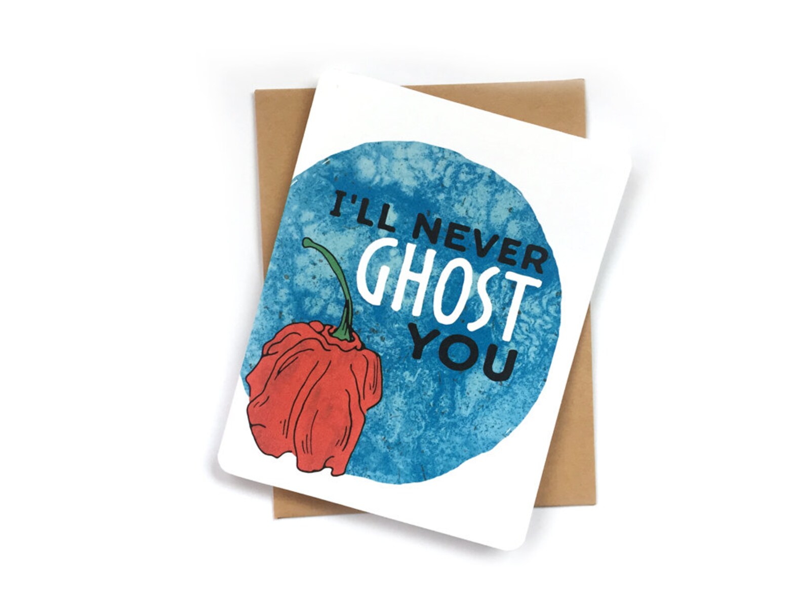 Never Ghost You Card | Valentine | Cute I Love You Card | Anniversary ...