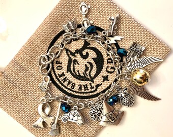 Burlap Bracelet - Etsy