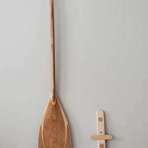 Canoe Paddle, "ancient Kauri Beauty Iii" Design, 5 Degree, Single-bend ...
