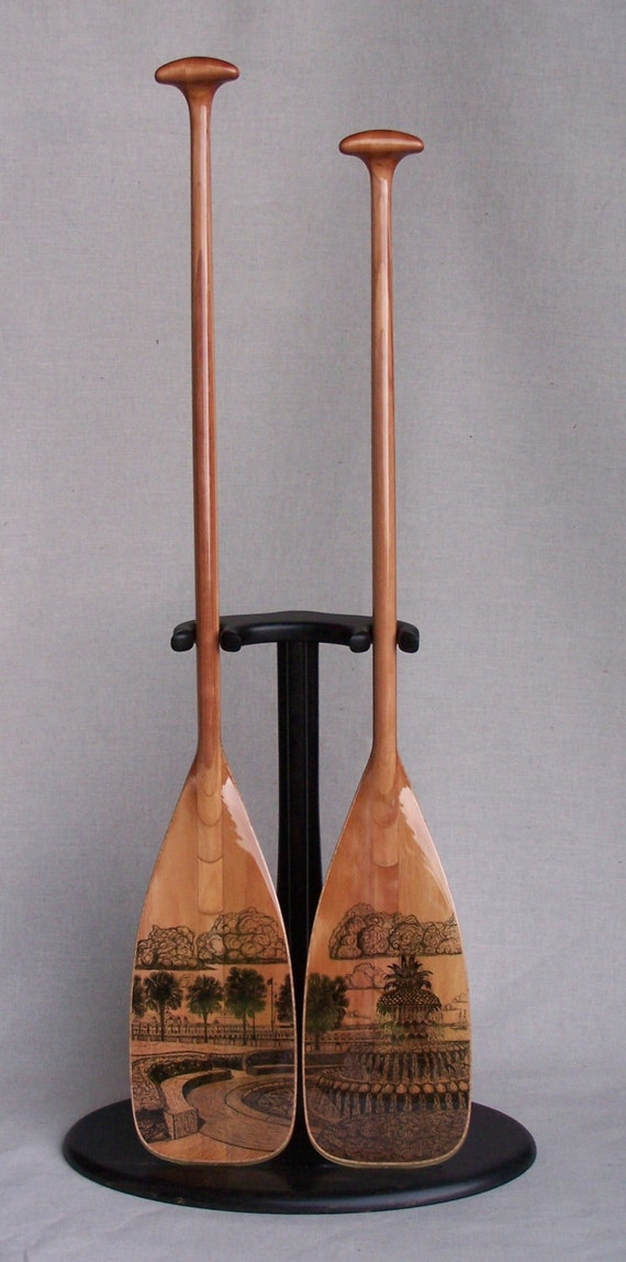 Canoe Paddle Drawing