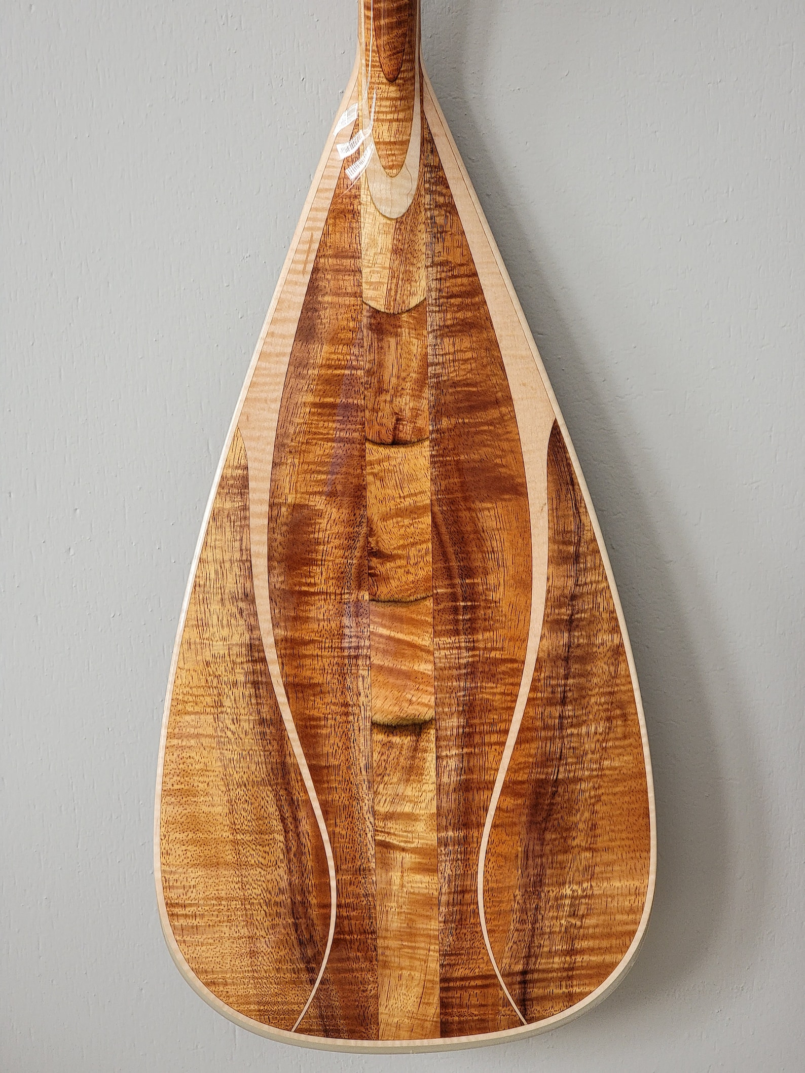 Hawaiian Outrigger Paddles for OC-1 / 2, 13 Degree Double-bend S-blade ...