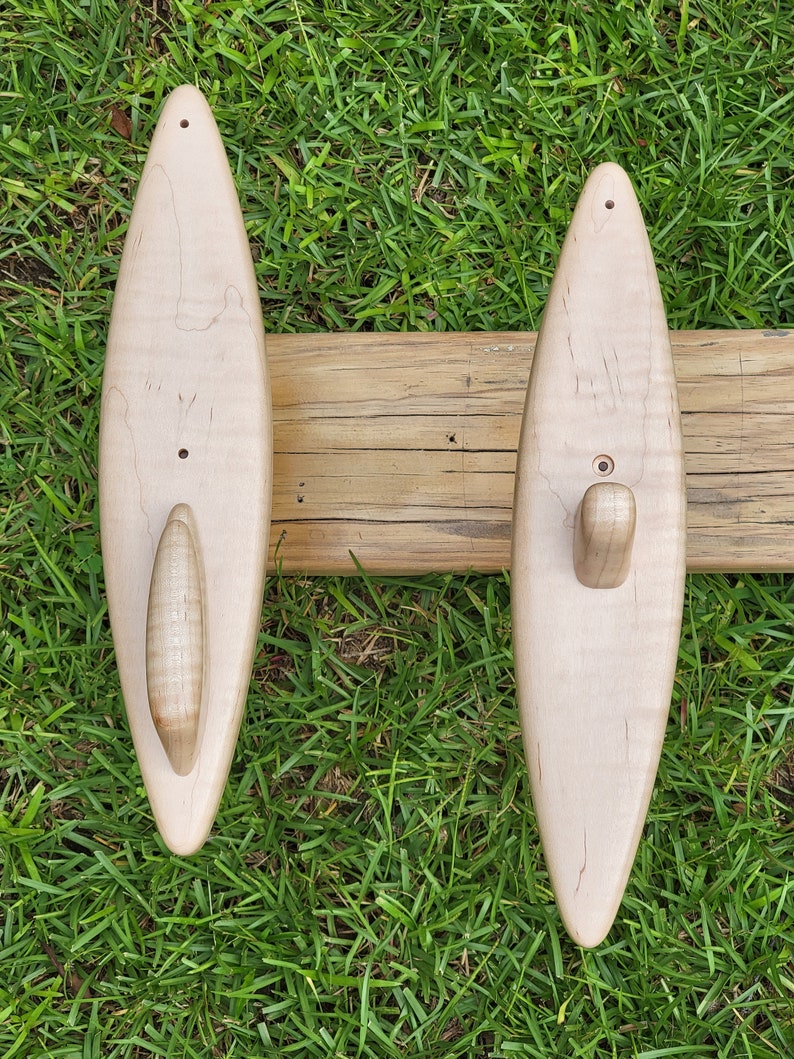 Paddle Display Hangers, for Displaying Your Wood Song Canoe Paddles. - Etsy