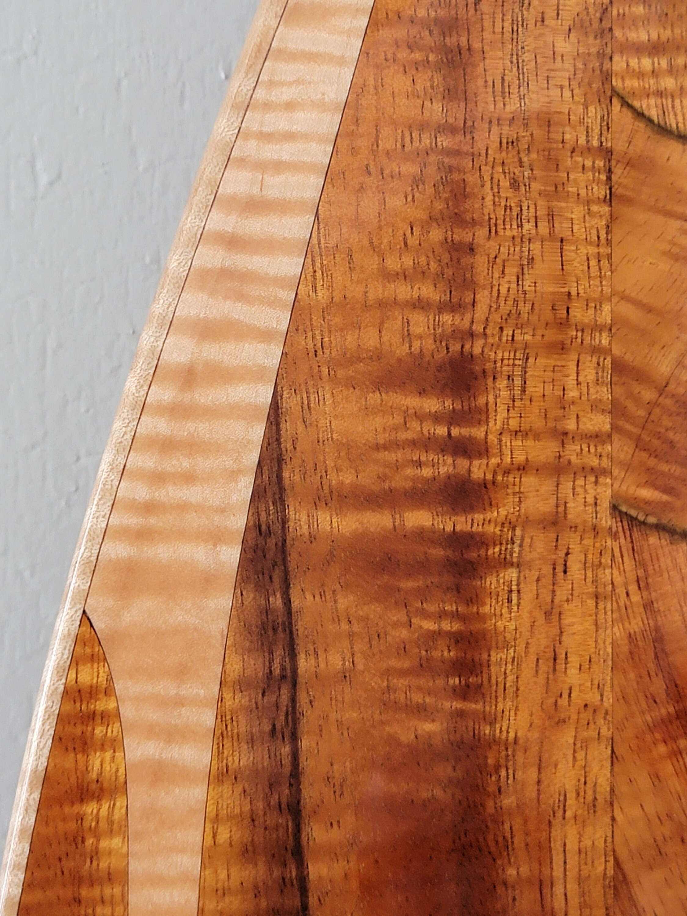 Canoe Paddle, "hawaiian Beauty Iii" Design, 5 Degree Single-bend S ...