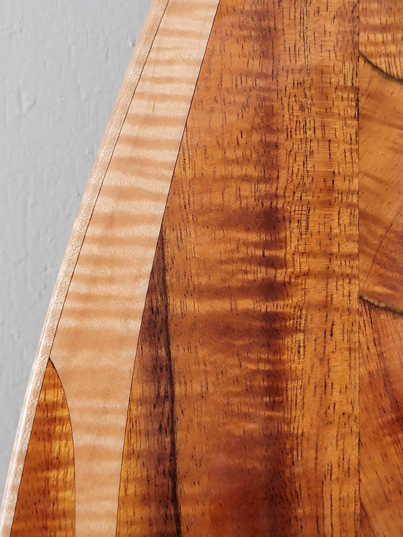 Canoe Paddle, "hawaiian Beauty Iii" Design, 5 Degree Single-bend S ...