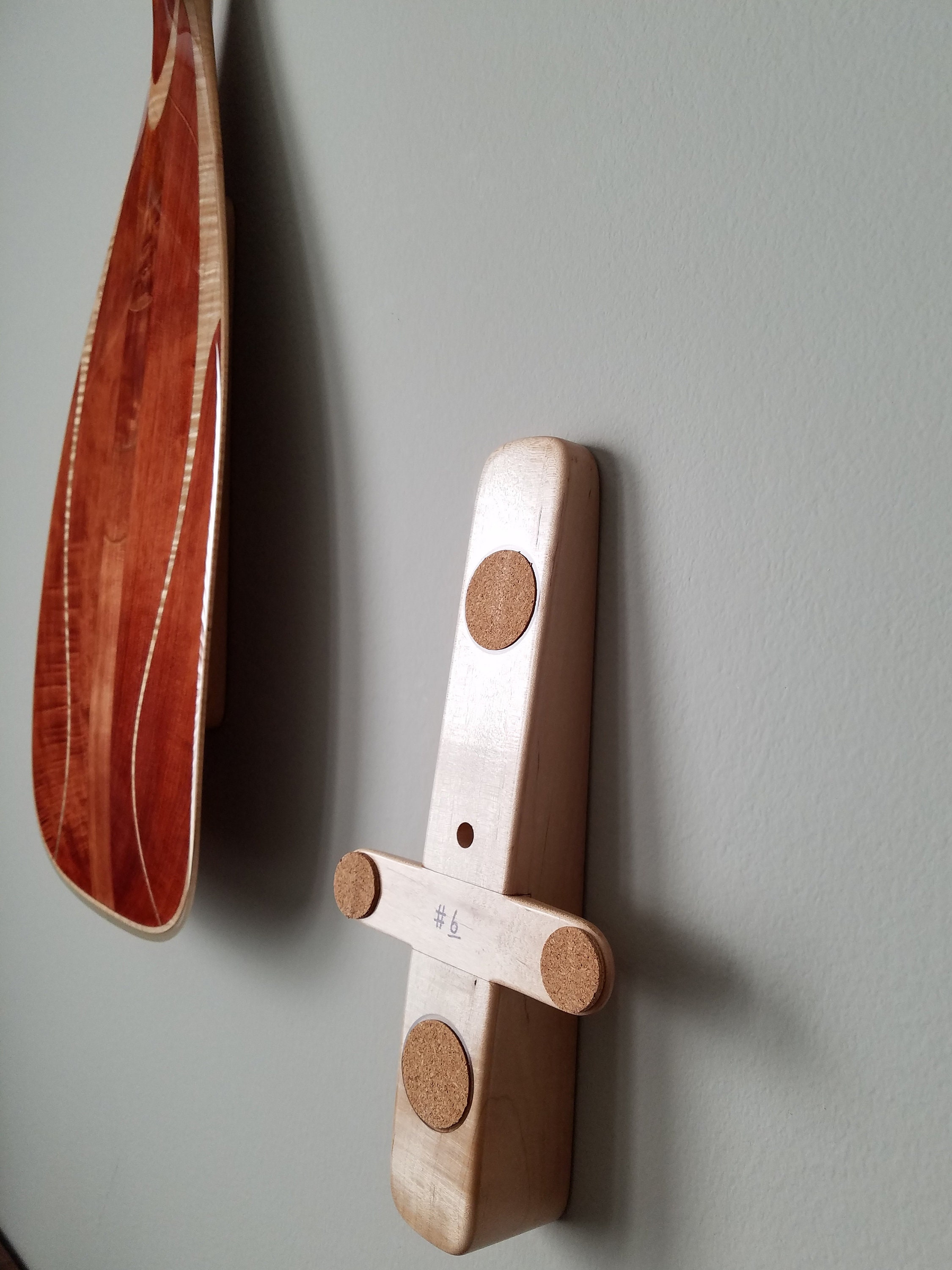 Canoe Paddles, 12 Degree, Double Bend S-blade, "red Beauty Iii", With ...