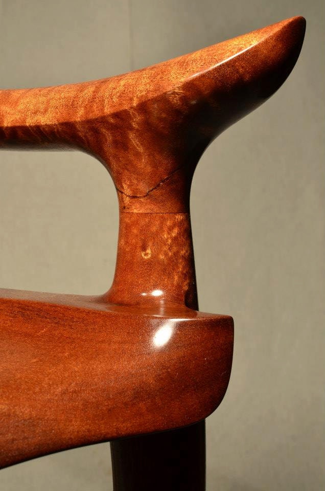 Bar Stool, Pomelle Sapele, by Commission Only, Other Wood Species ...