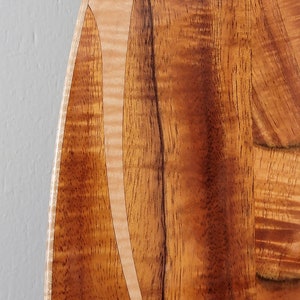 Canoe Paddle, "hawaiian Beauty Iii" Design, 5 Degree Single-bend S ...