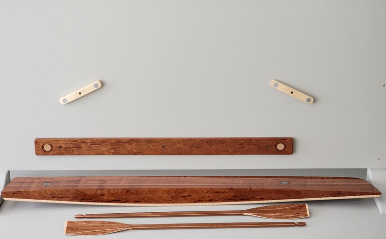 Whitehall Rowboat, Bas-relief, 1/3rd Scale Model With Oars, Magnetic ...