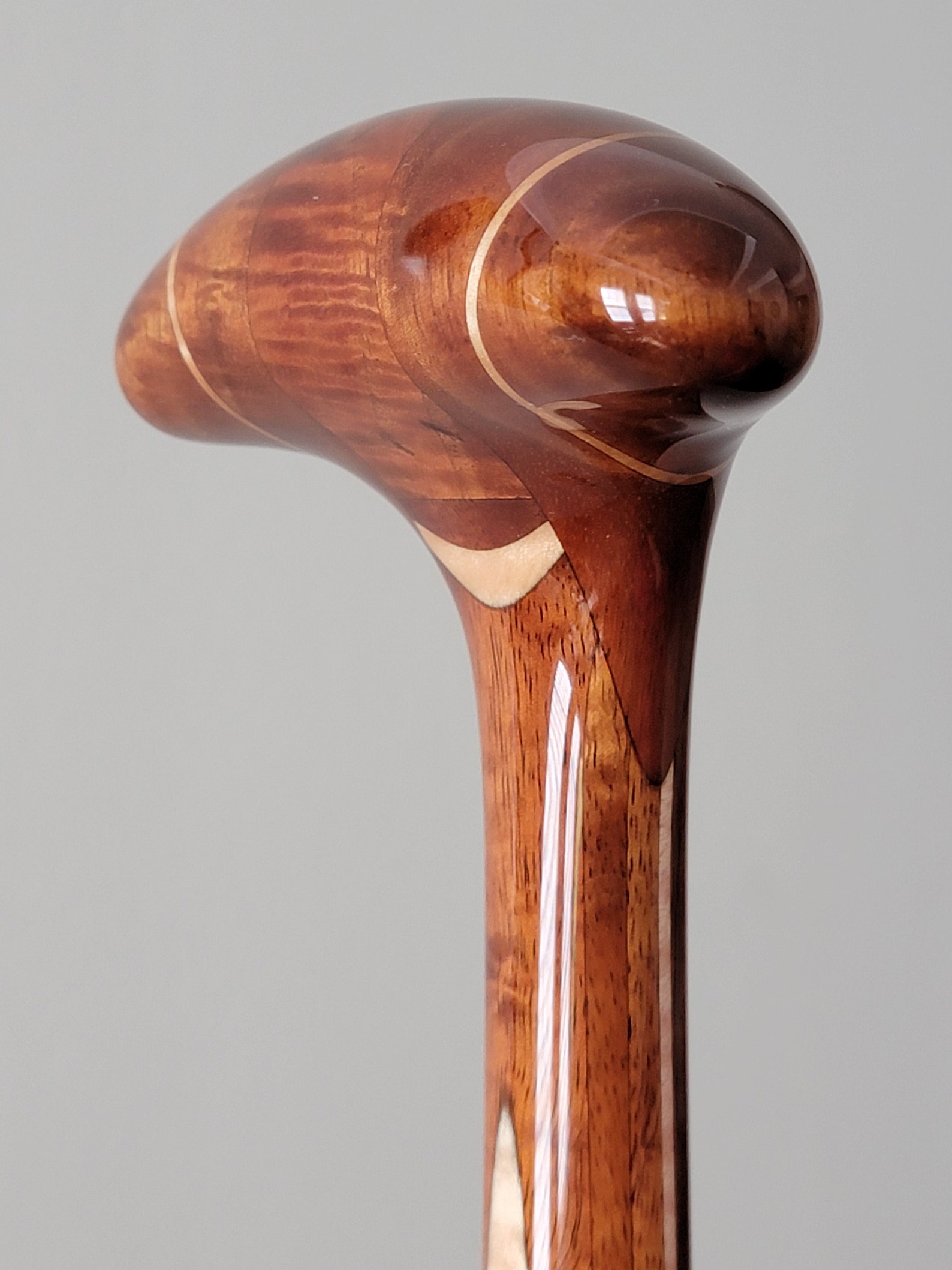 Canoe Paddle, "hawaiian Beauty Iii" Design, 5 Degree Single-bend S ...