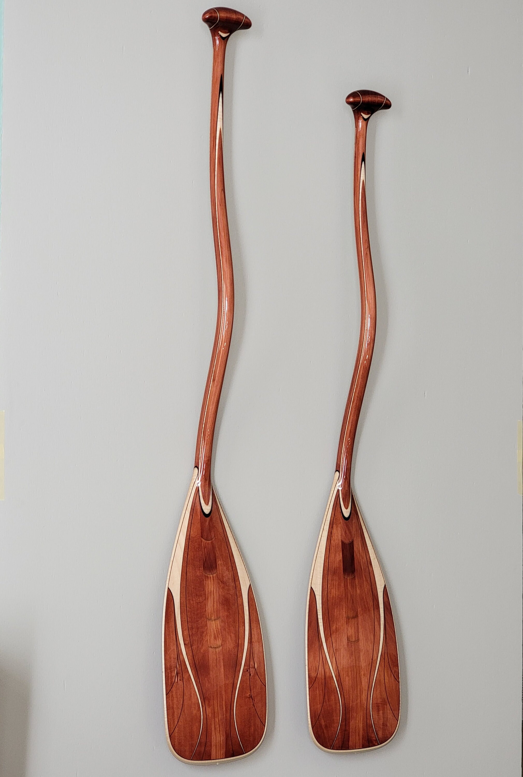 Pair of Blackwater Beauty, 12 Degree, Double-bend S-blade Paddles With ...