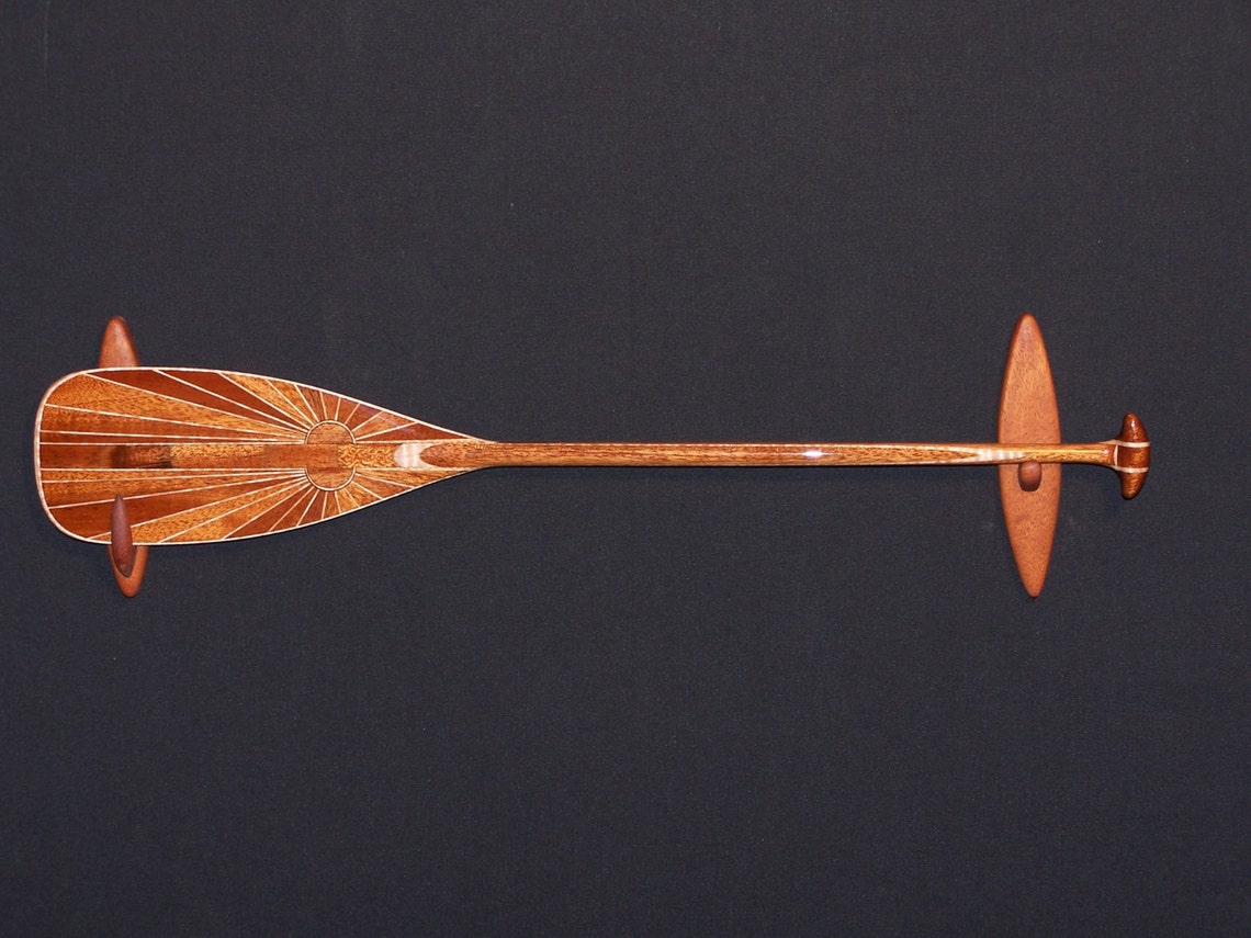 Paddle Display Hangers, for Displaying Your Wood Song Canoe Paddles. - Etsy