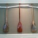 Paddle Display Hanger, Crepe Myrtle Branch, Custom Fit for 3 Wood Song ...