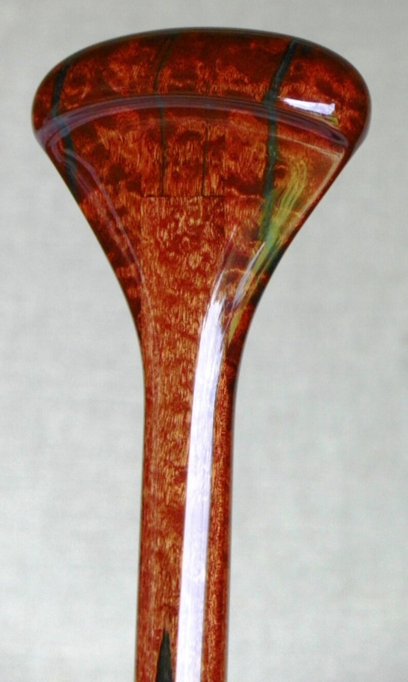 Wooden Canoe Paddles, Freestyle, "african Beauty Iv", From Pommele ...