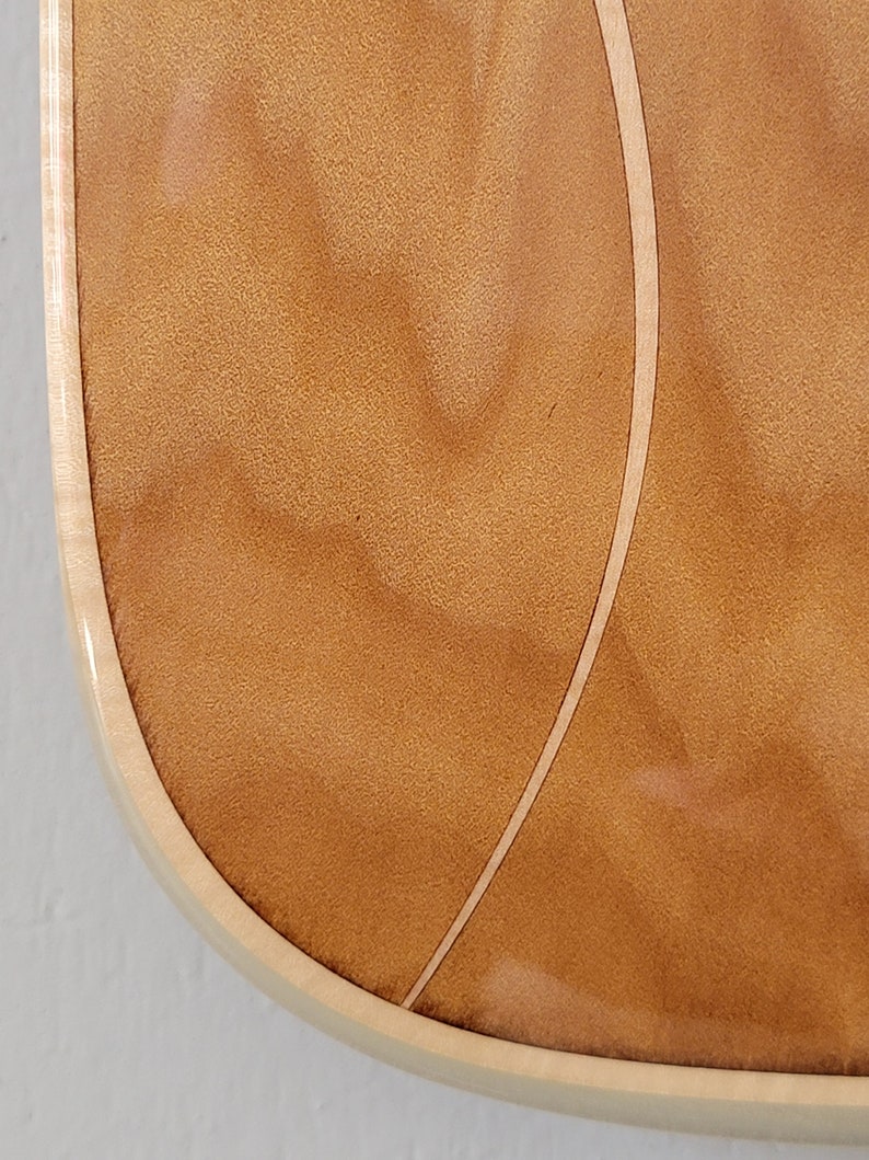 Canoe Paddle, "ancient Kauri Beauty Iii" Design, 5 Degree, Single-bend ...