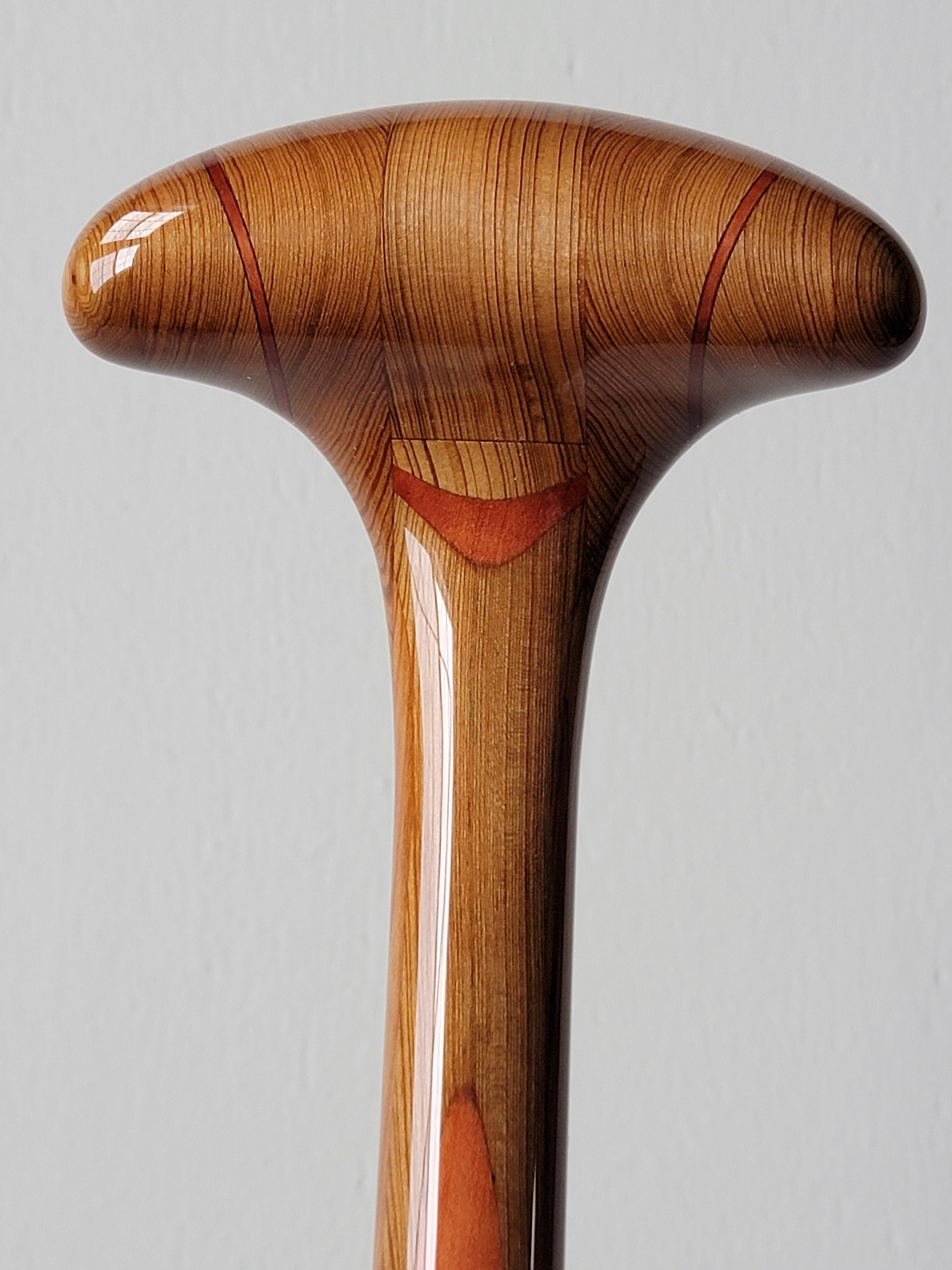 Canoe Paddle, "ancient Cypress Gig Harbor Sunrise" Design, 12 Degree ...