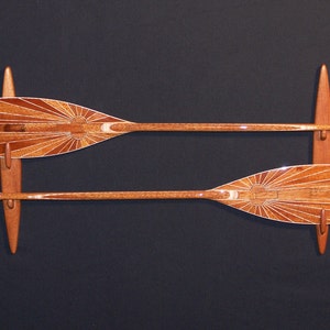 Paddle Display Hangers, for Displaying Your Wood Song Canoe Paddles. - Etsy