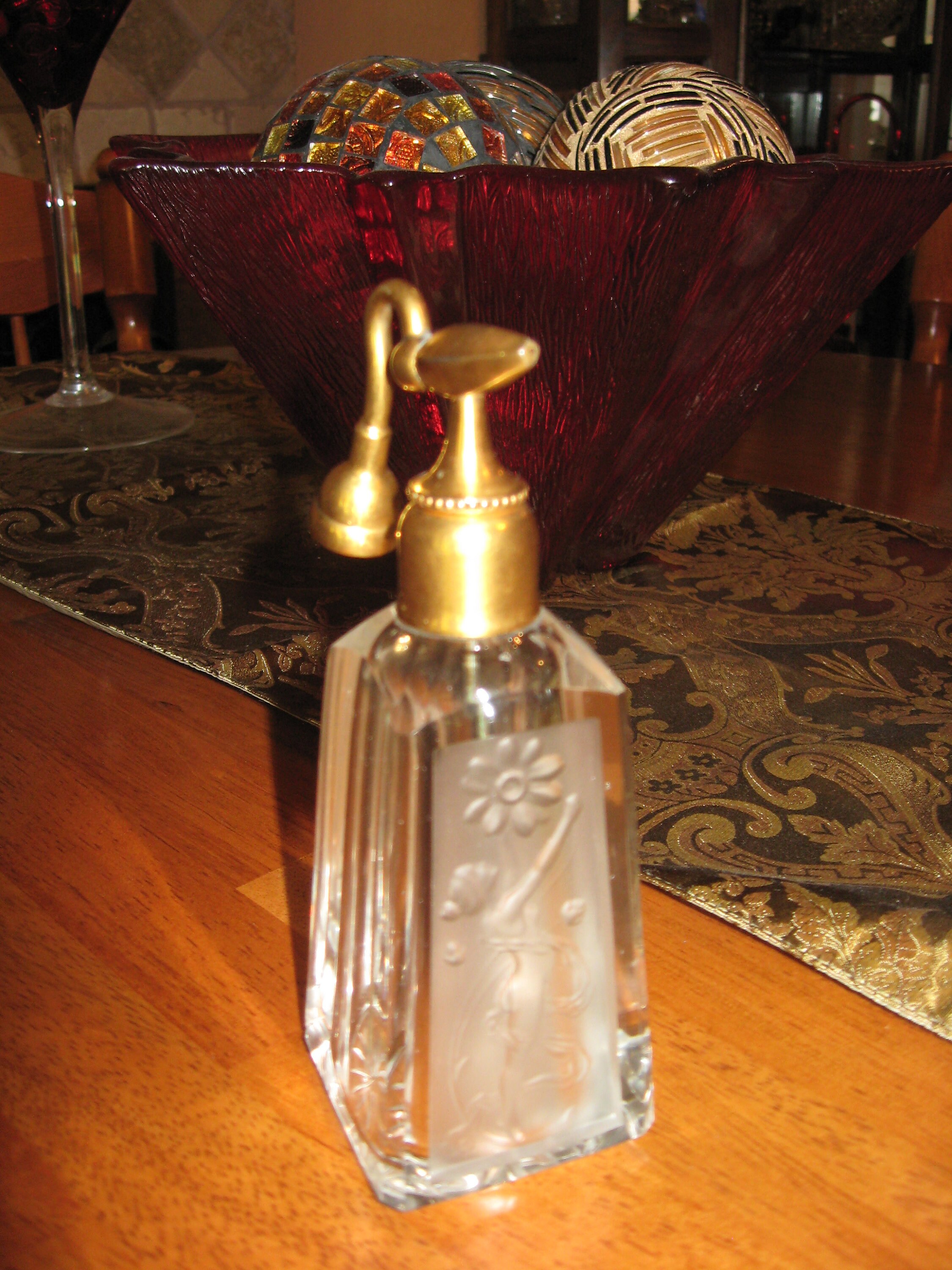 Vintage Antique French Crystal Atomizer - Etsy