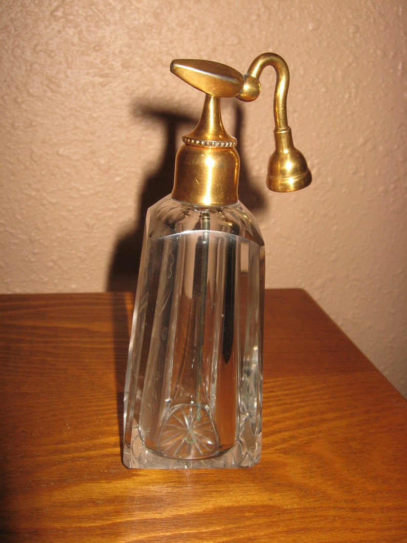 Vintage Antique French Crystal Atomizer - Etsy