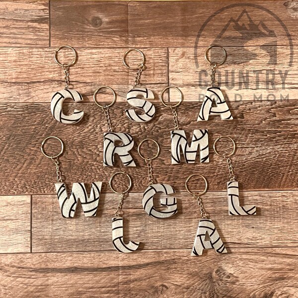 Volleyball Key Chains - Etsy