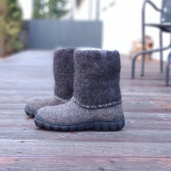 Handmade Felt Boots - Etsy