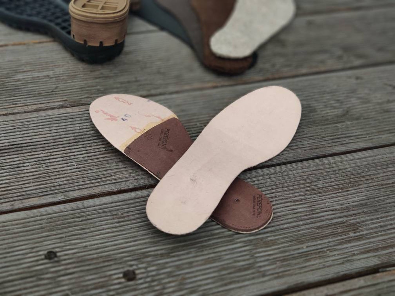 Insoles With Shanks for Shoemaking, Perepons Cardboard and Metal Shank ...