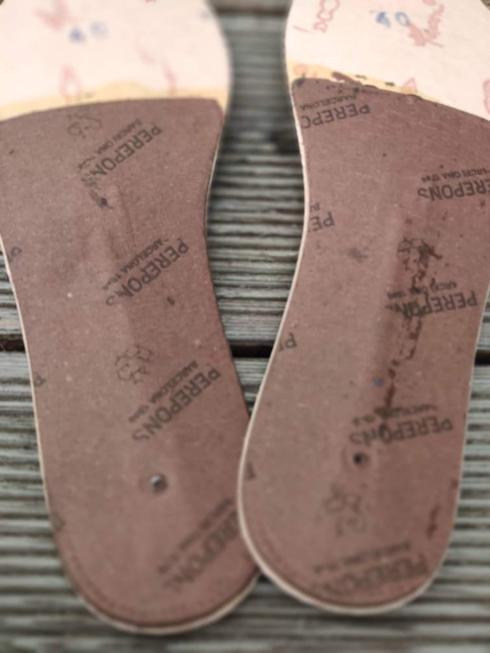 Insoles With Shanks for Shoemaking, Perepons Cardboard and Metal Shank ...