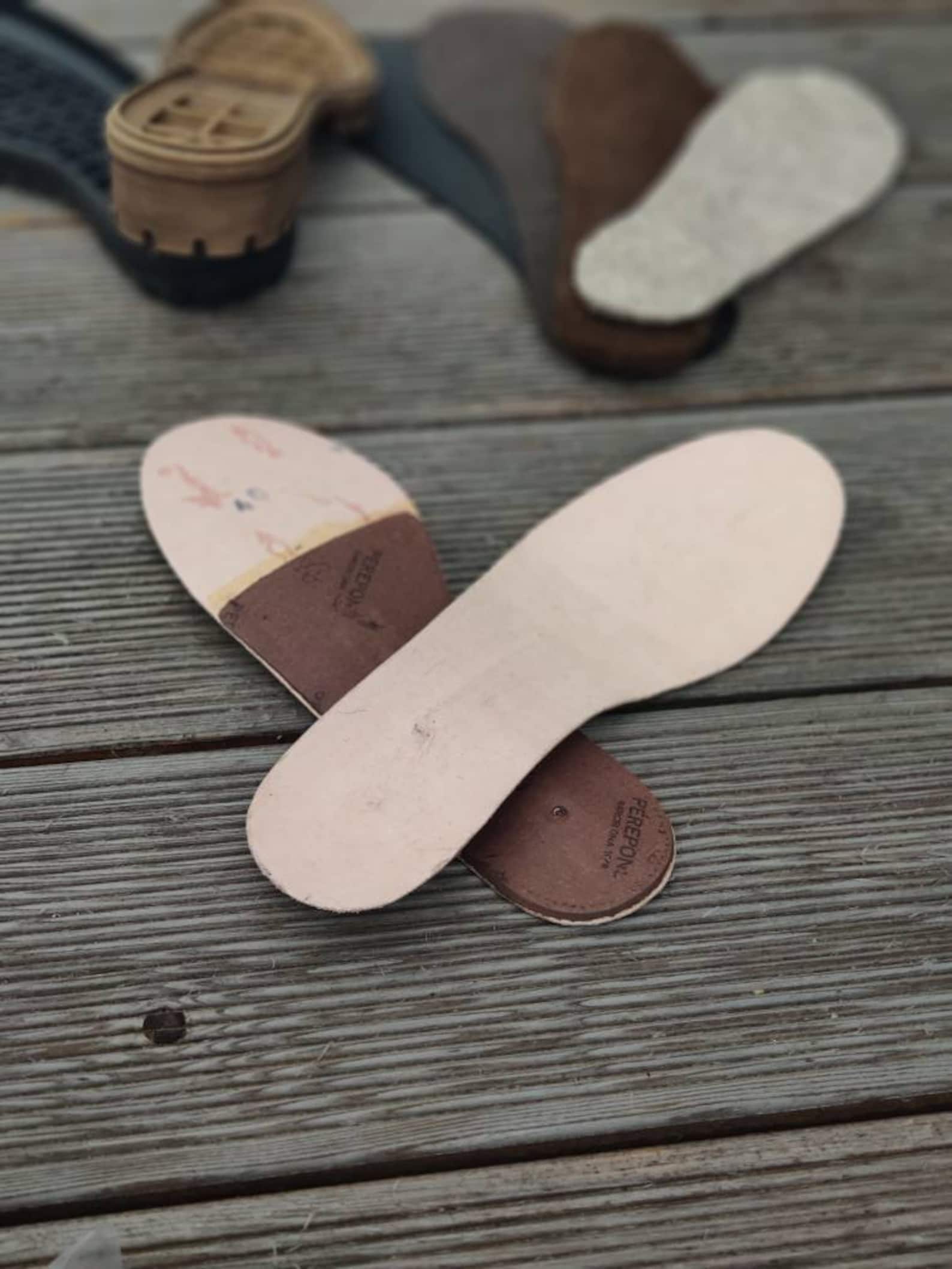 Insoles With Shanks for Shoemaking, Perepons Cardboard and Metal Shank ...