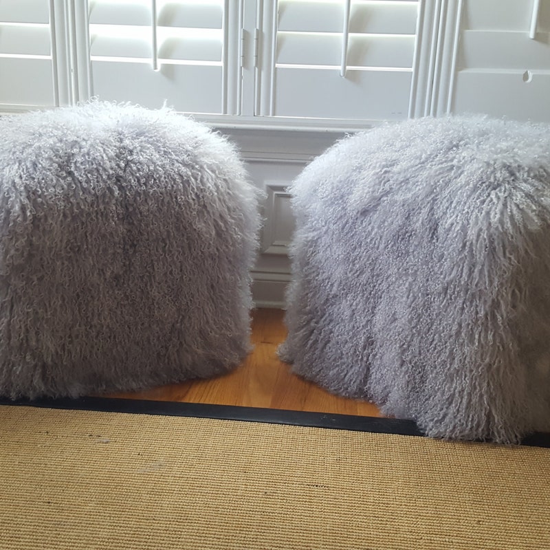 Sheepskin Bench - Etsy