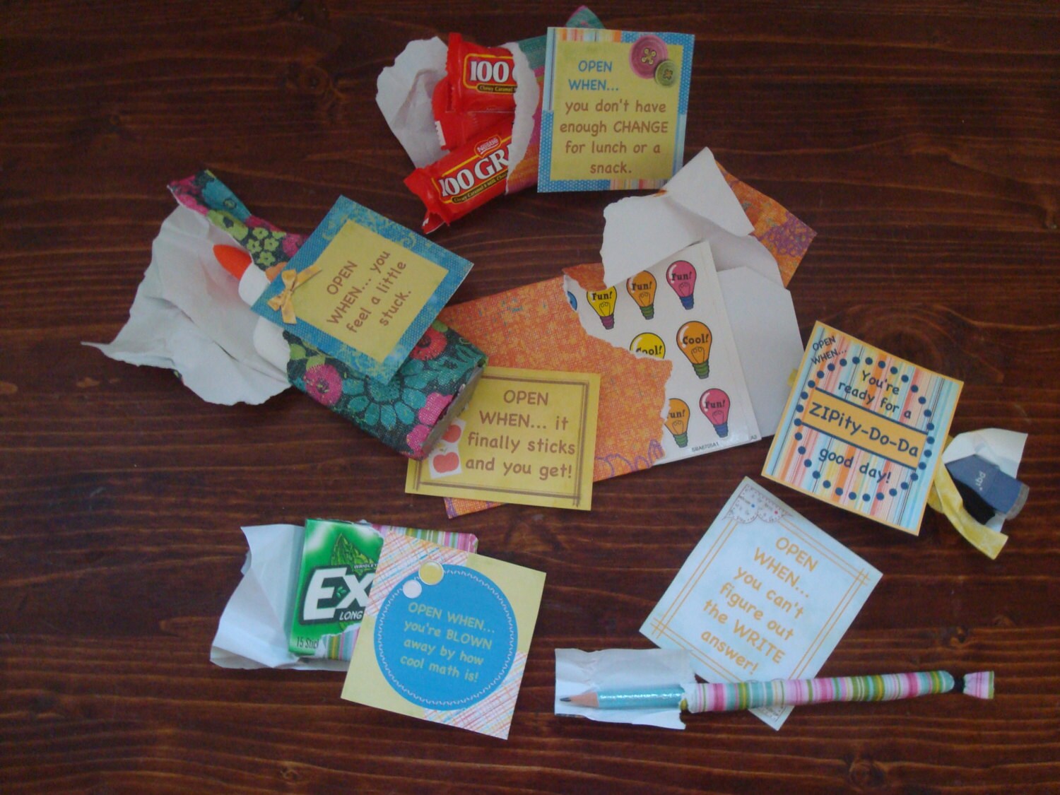 Open When... Back to School Student Survival Kit - Etsy