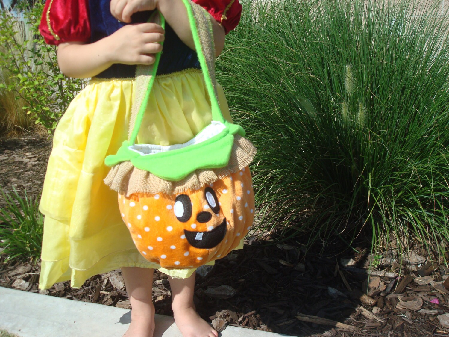Halloween Trick or Treat Jack O' Lantern Pumpkin Bag Pattern - Etsy