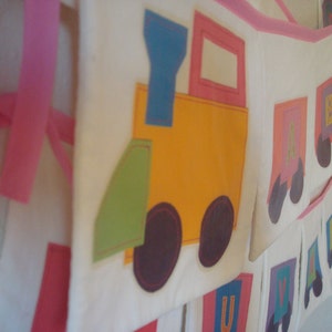 ABC Alphabet Train Banner Epattern - Etsy
