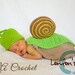 Slowpoke Snail Newborn Crochet Pattern Photography Prop - Etsy