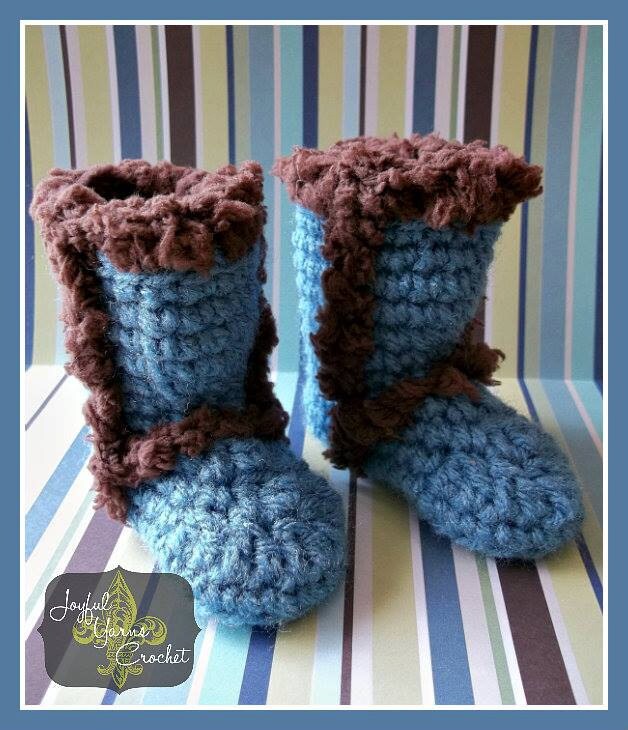 Sn-ugg-able Boots Crochet PDF Pattern - Instant Download - Etsy