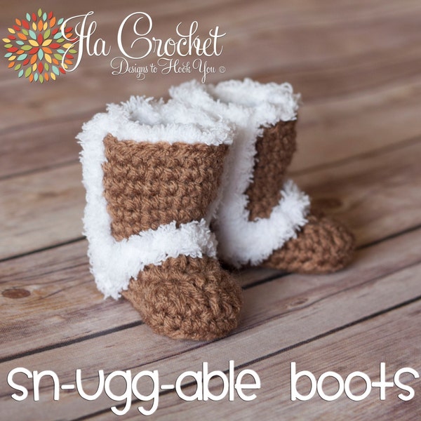 Crochet Uggs Pattern - Etsy