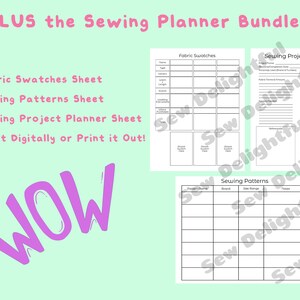 Sewing Cheat Sheets | Printable Beginner Sewing Guide PDF | Stitches ...