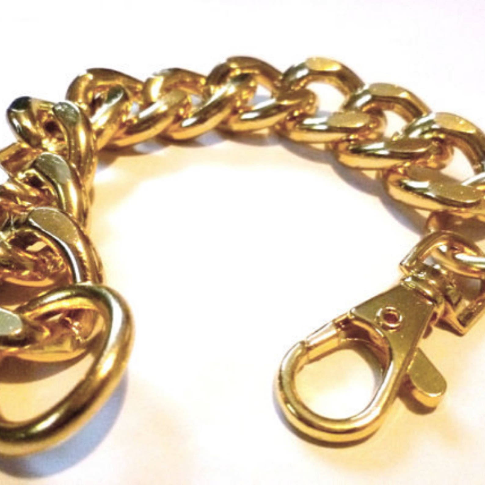 Gold Chunky Bracelet Chunky Bracelet Chunky Chain Bracelet - Etsy