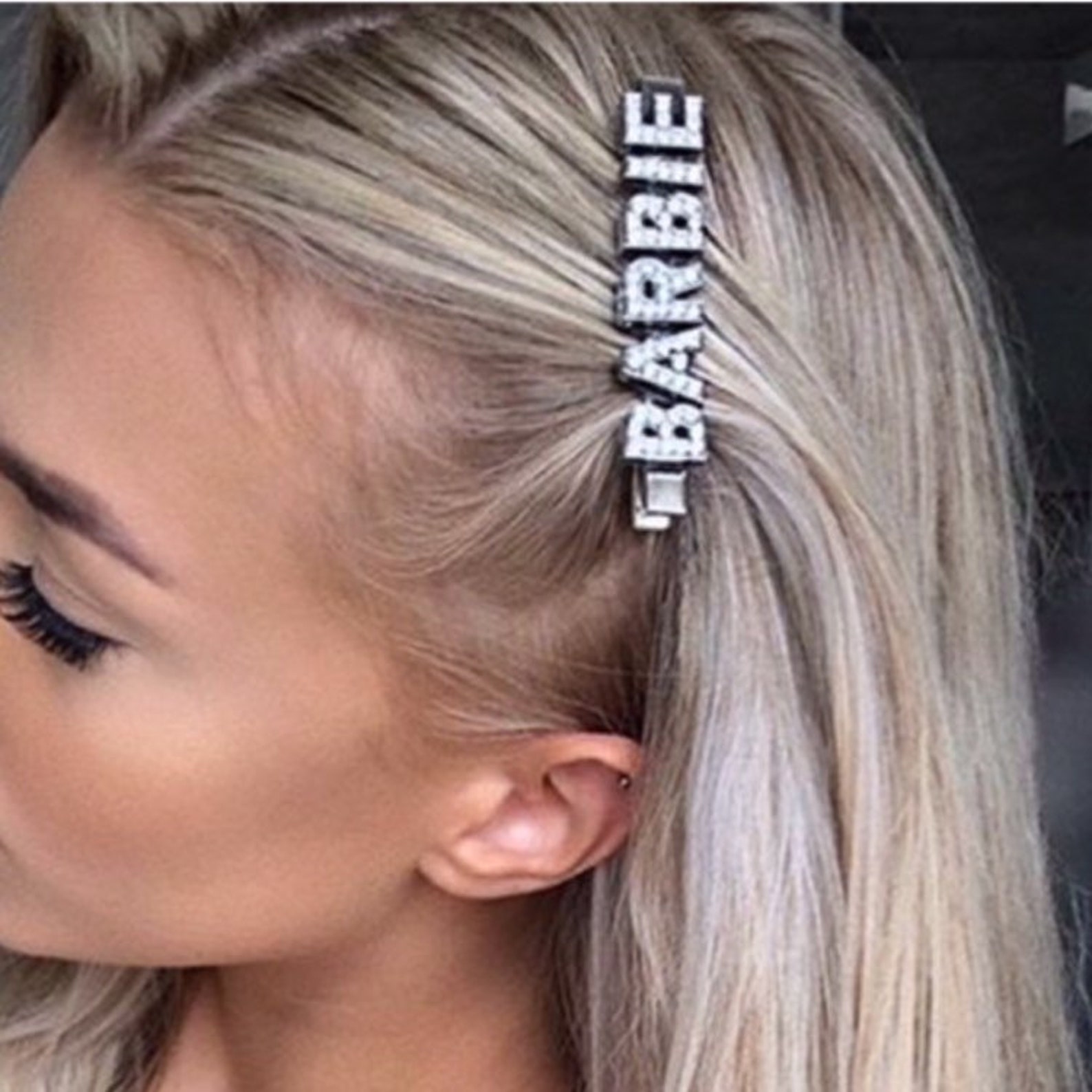 Custom Name Hair Clip Personalised Hair Clips Customized - Etsy