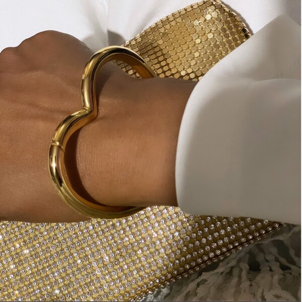 Wrist Cuff Bracelet - Etsy