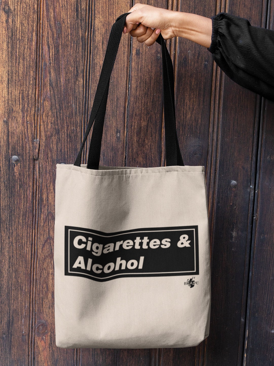 Cigarettes & Alcohol Tote Bag - Etsy
