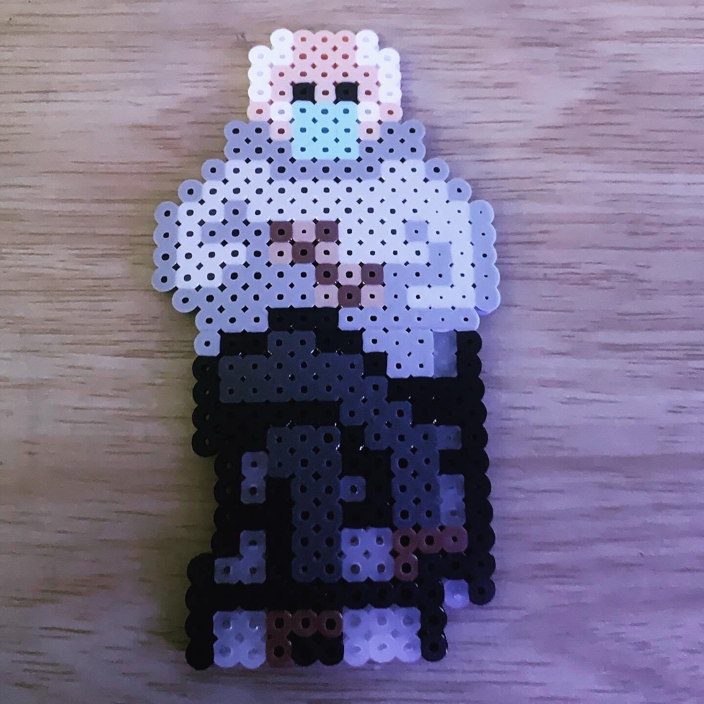 Bernie Meme Perler Figure - Etsy