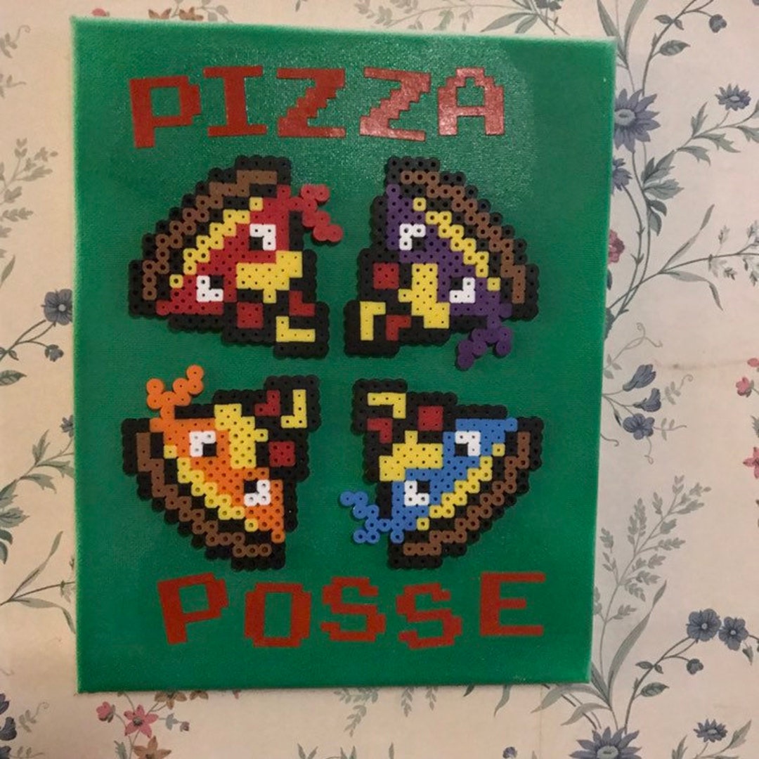 Pizza Posse Canvas Board - Etsy